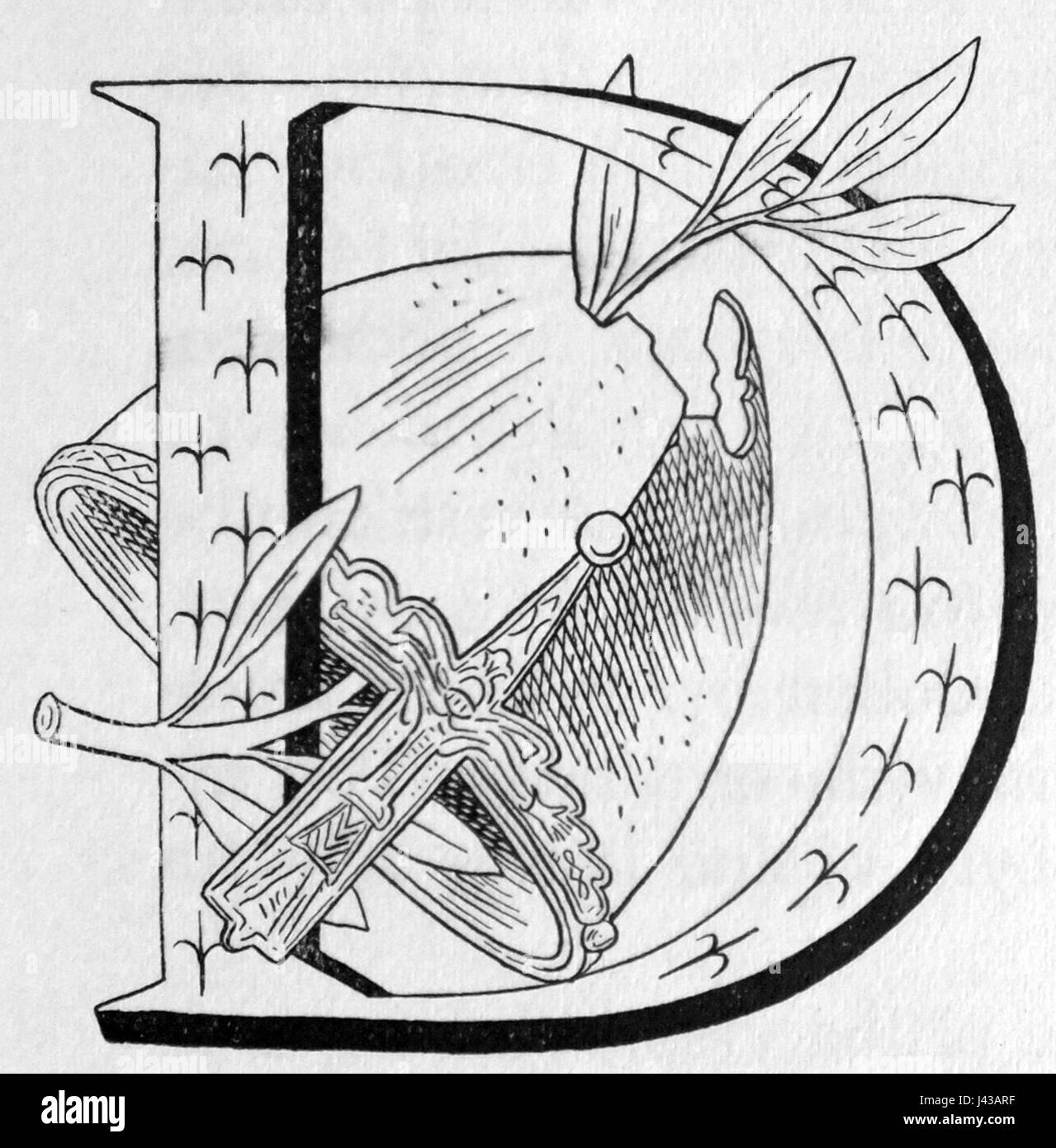 Illuminated letter d hi-res stock photography and images - Alamy