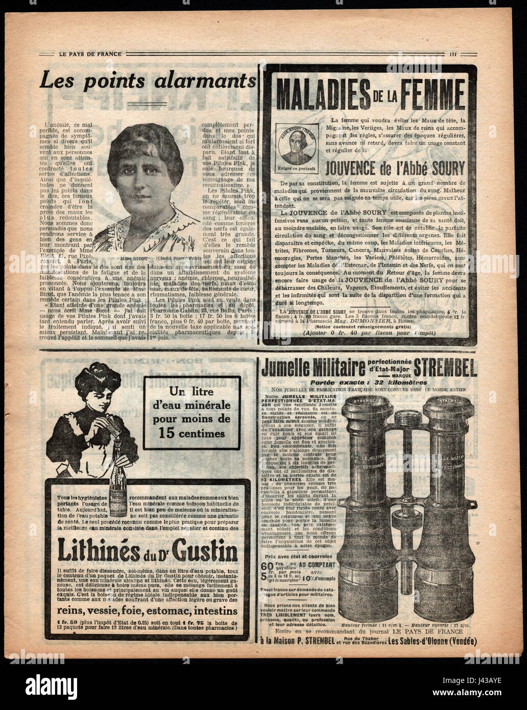 'Le Pays de France' is a historical French publication, featuring ...