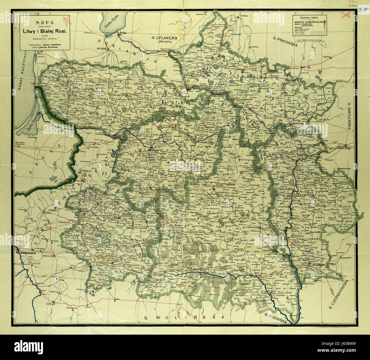 Mapa litwy hi-res stock photography and images - Alamy