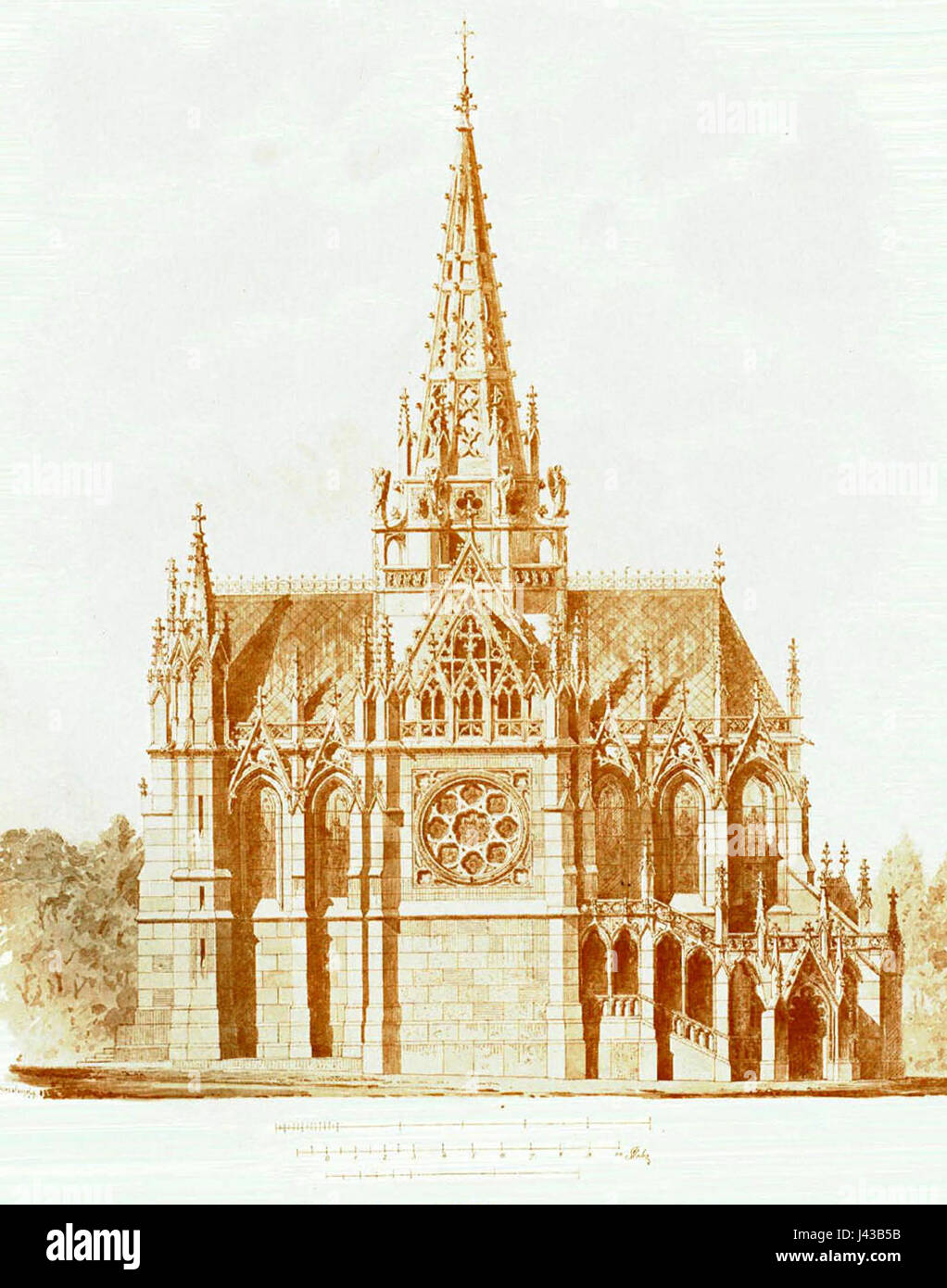 Mausoleum of Scheibler family (05 Stock Photo - Alamy