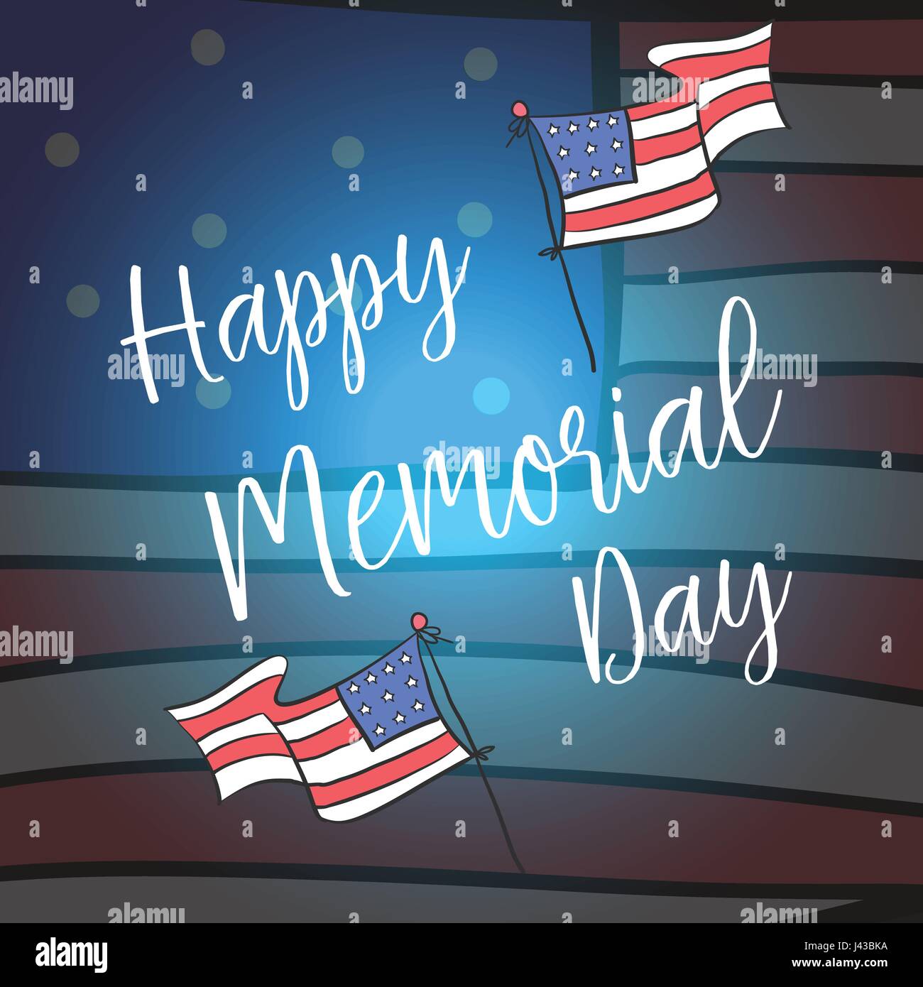 happy memorial day style design Stock Vector Image & Art - Alamy