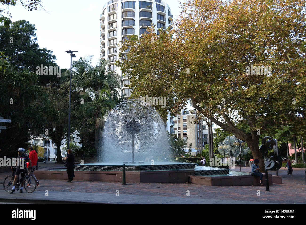 The El Alamein Memorial Fountain in Kings Cross is a fountain and war ...