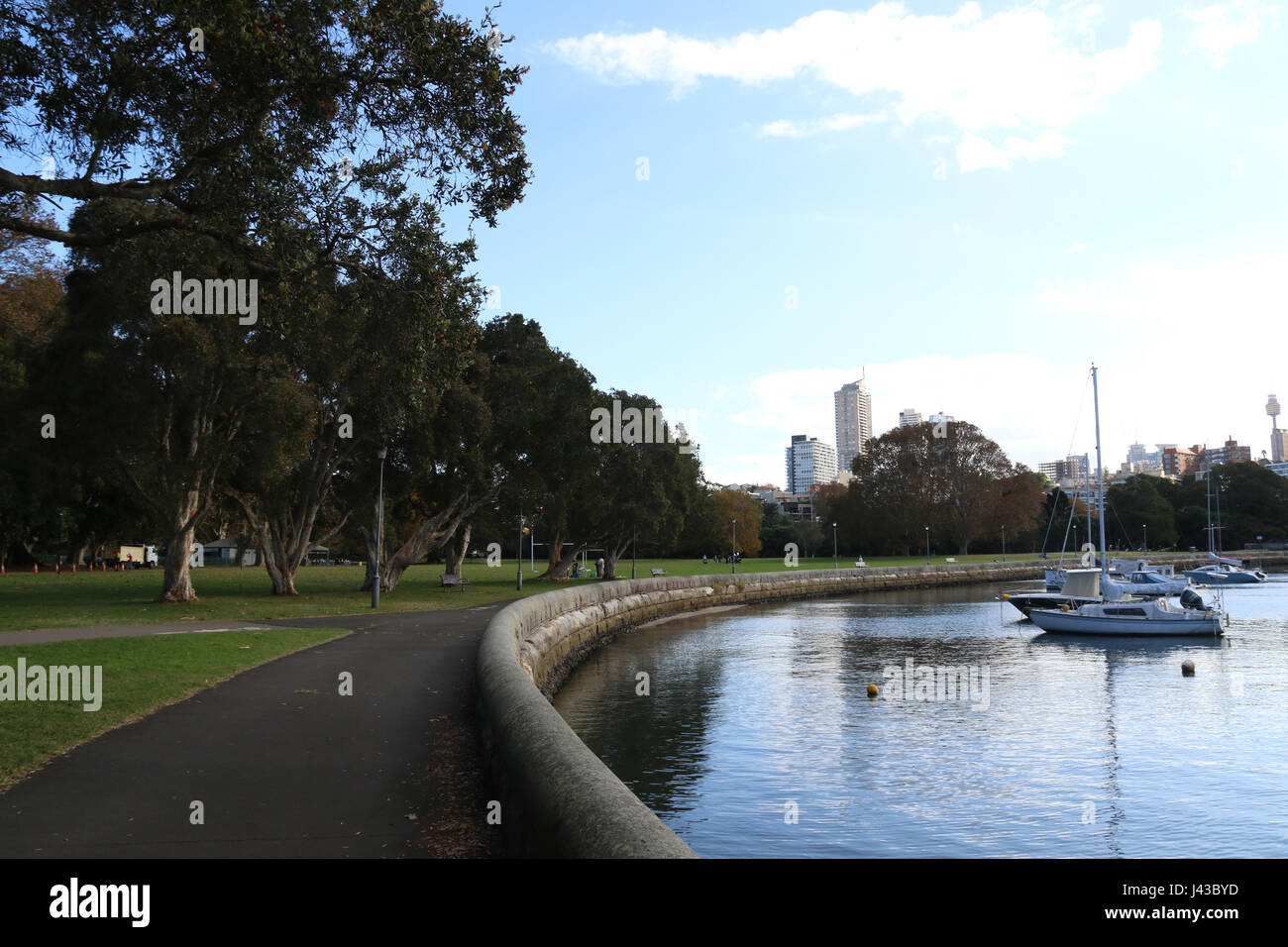 Rushcutters Bay Park, Sydney, Australia Stock Photo - Alamy