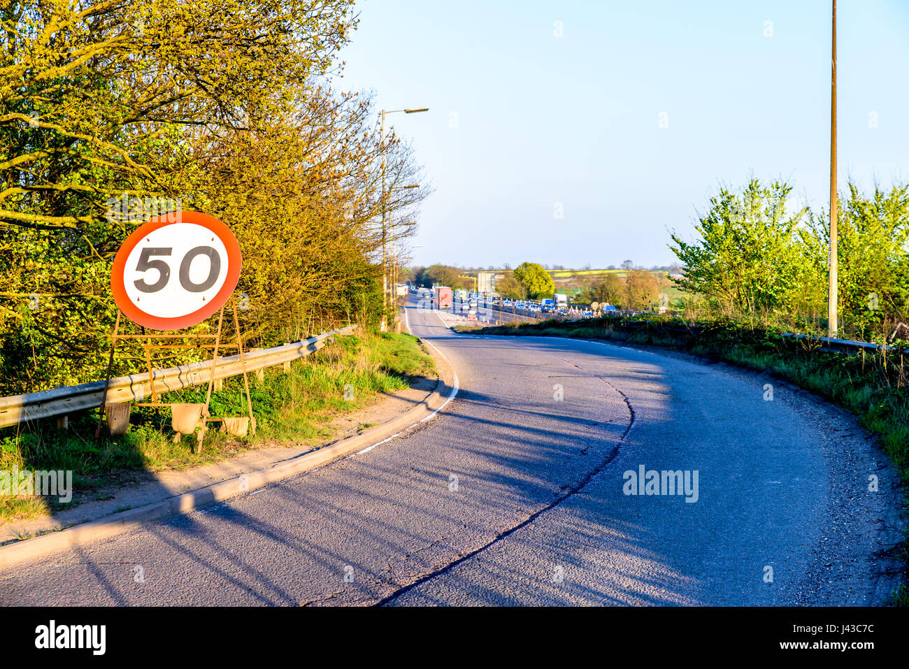 Motorway Junction Sign High Resolution Stock Photography and Images - Alamy