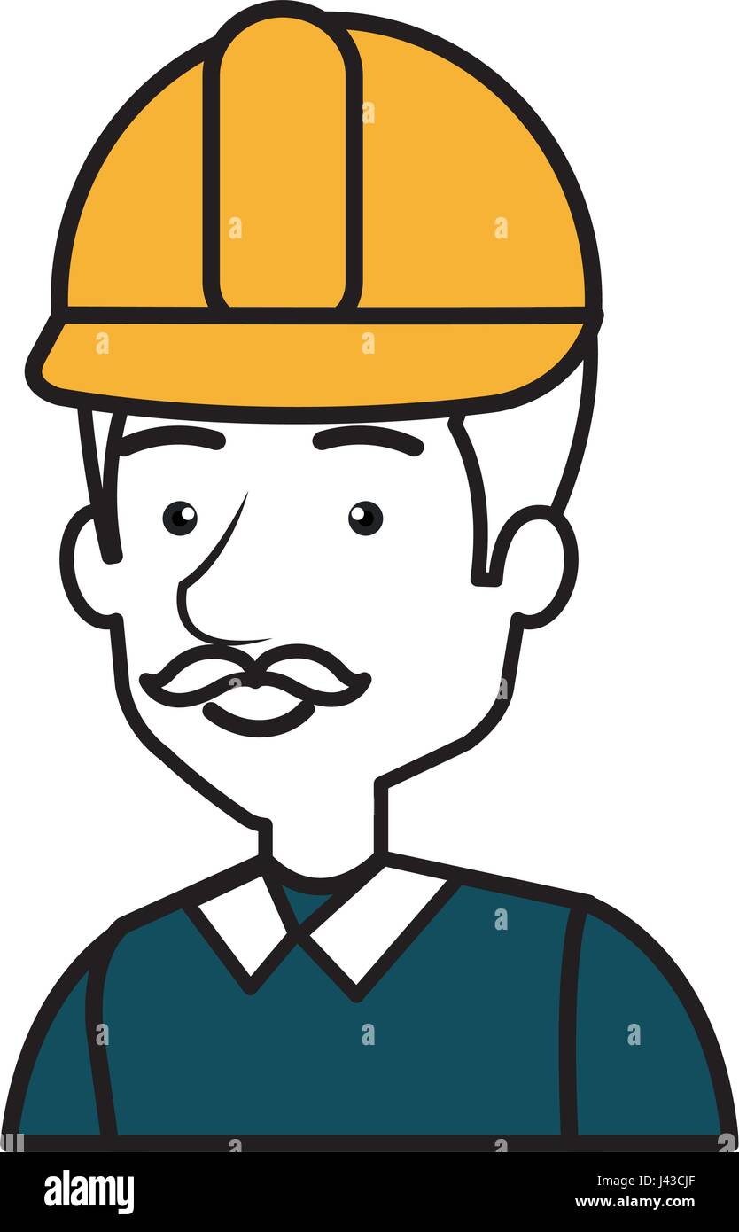 construction workman avatar character Stock Vector Image & Art - Alamy