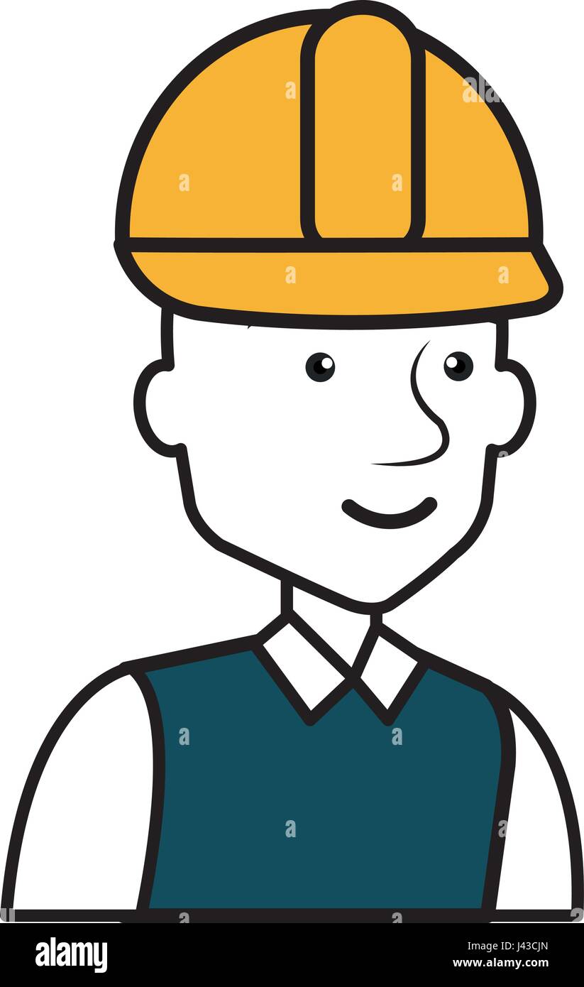 construction workman avatar character Stock Vector Image & Art - Alamy