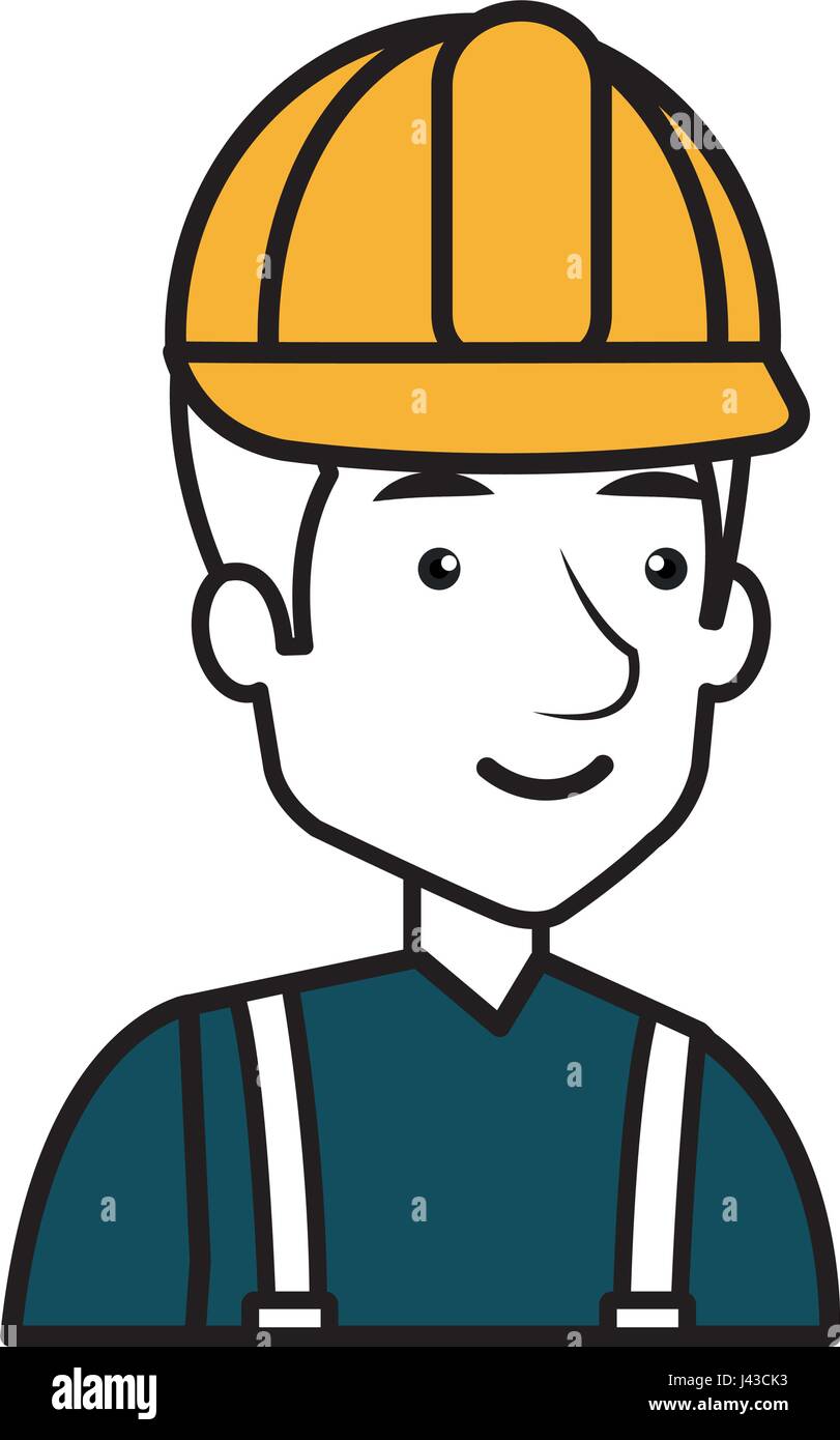 construction workman avatar character Stock Vector Image & Art - Alamy