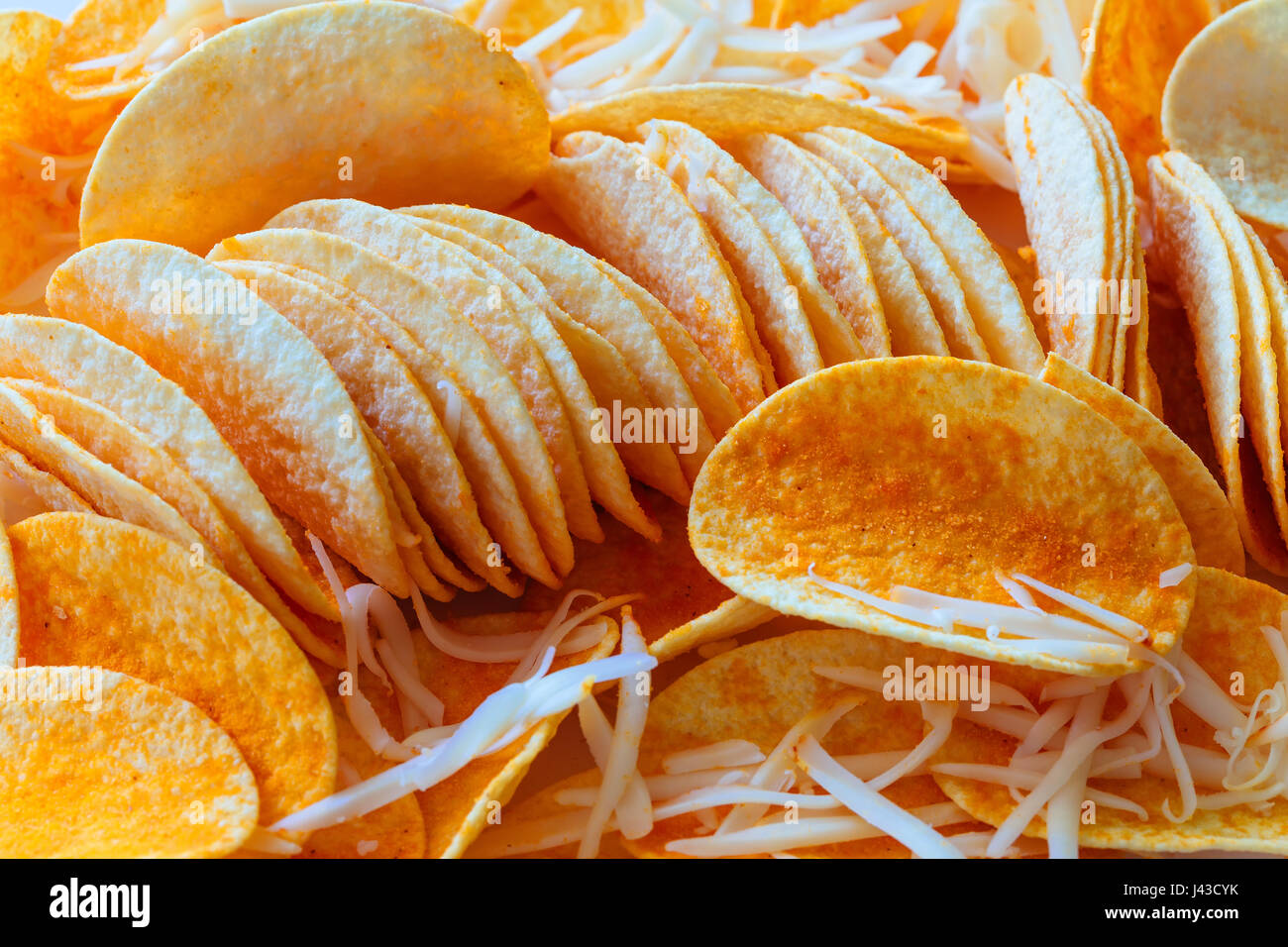 Potato chip texture hi-res stock photography and images - Alamy
