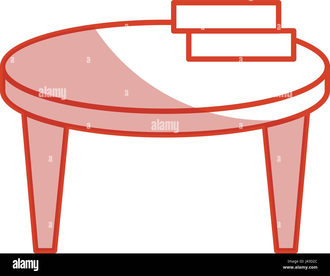 school table with books isolated icon Stock Vector Image & Art - Alamy