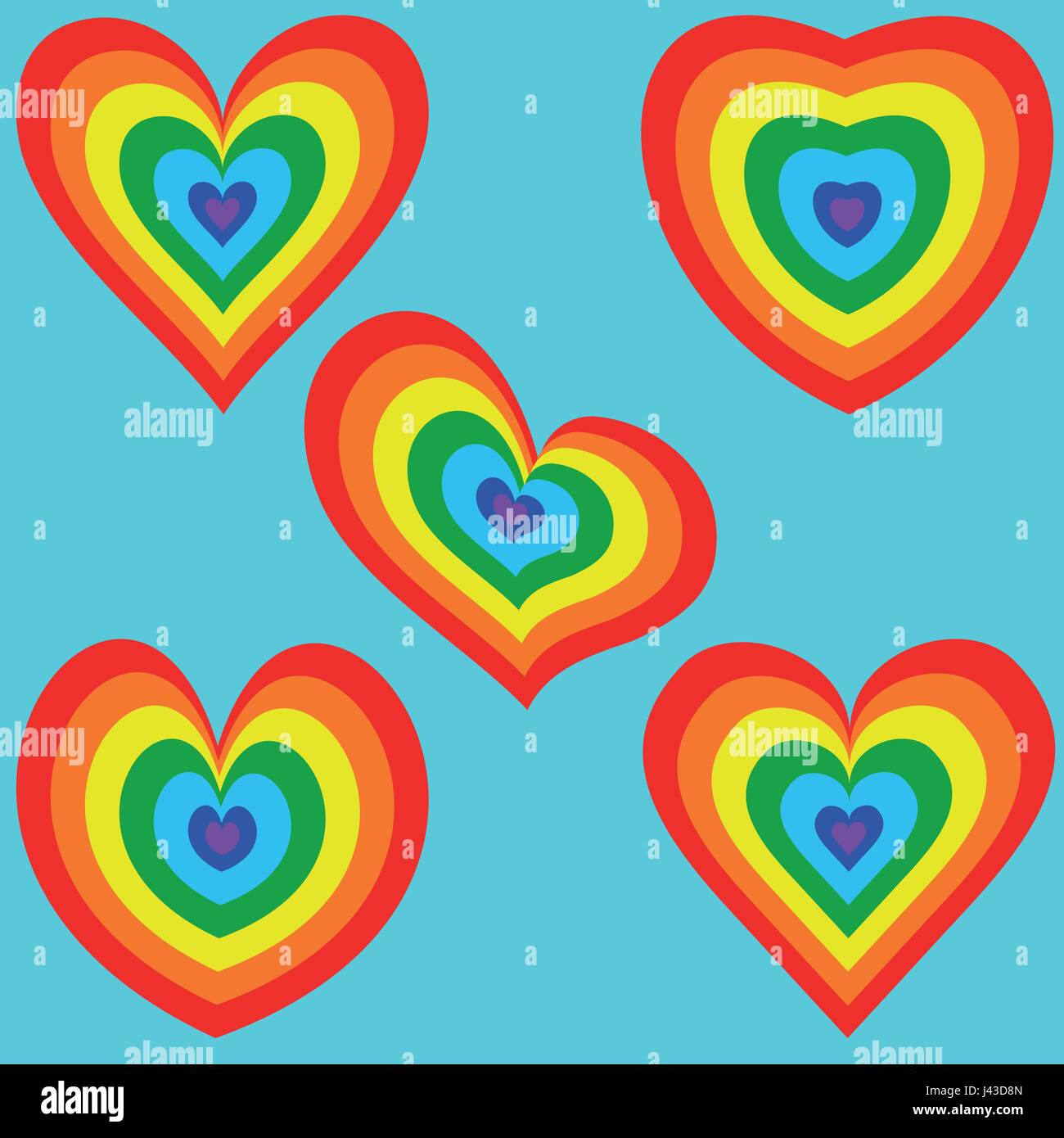 2 heart Stock Vector Images - Alamy