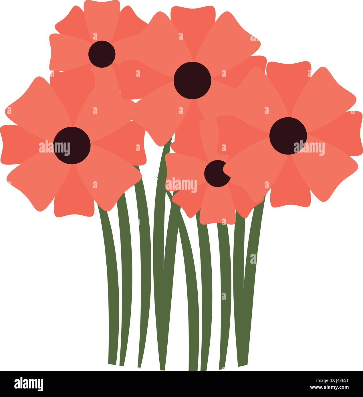 cute flower isometric icon Stock Vector Image & Art - Alamy