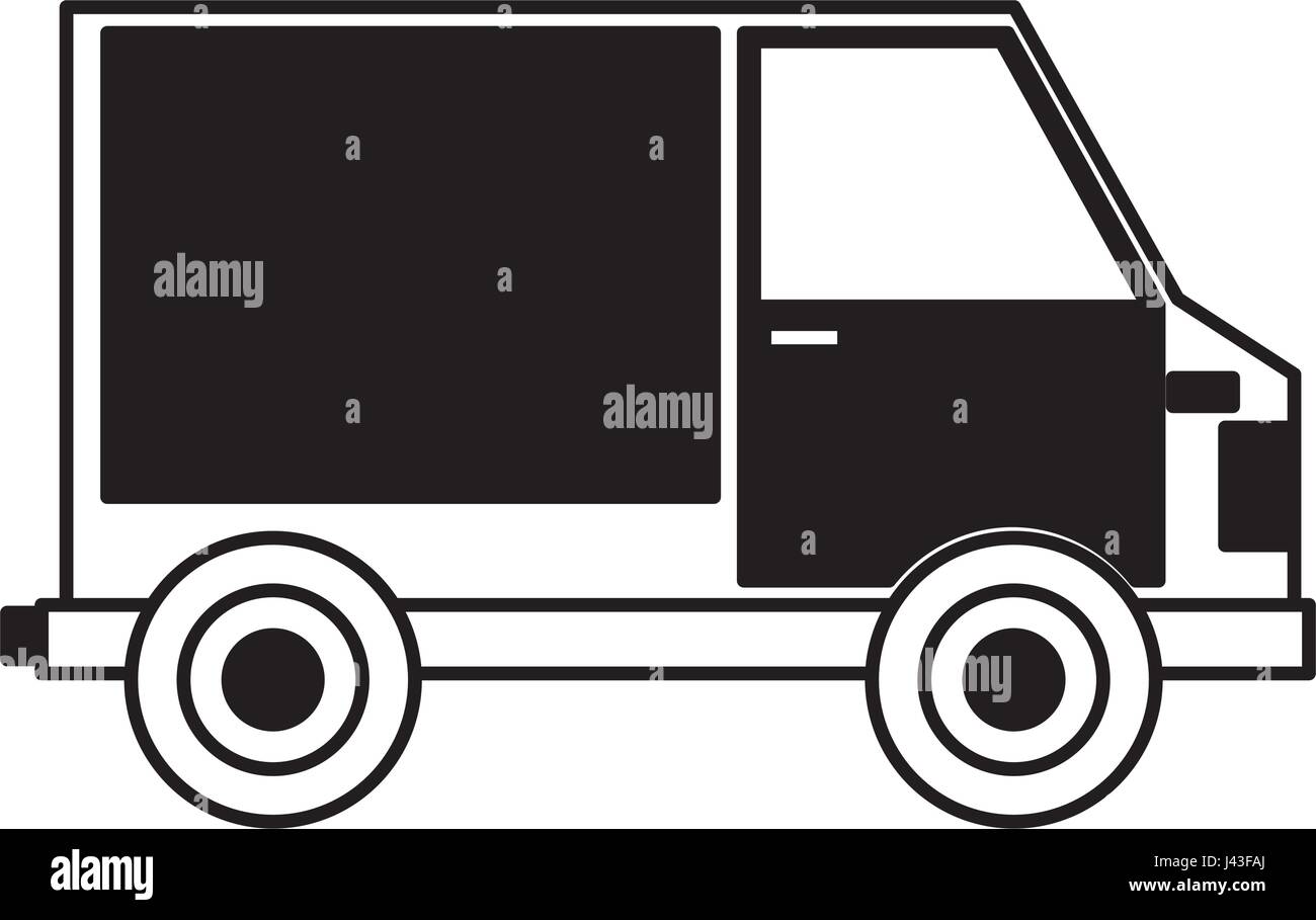 van delivery service icon Stock Vector Image & Art - Alamy