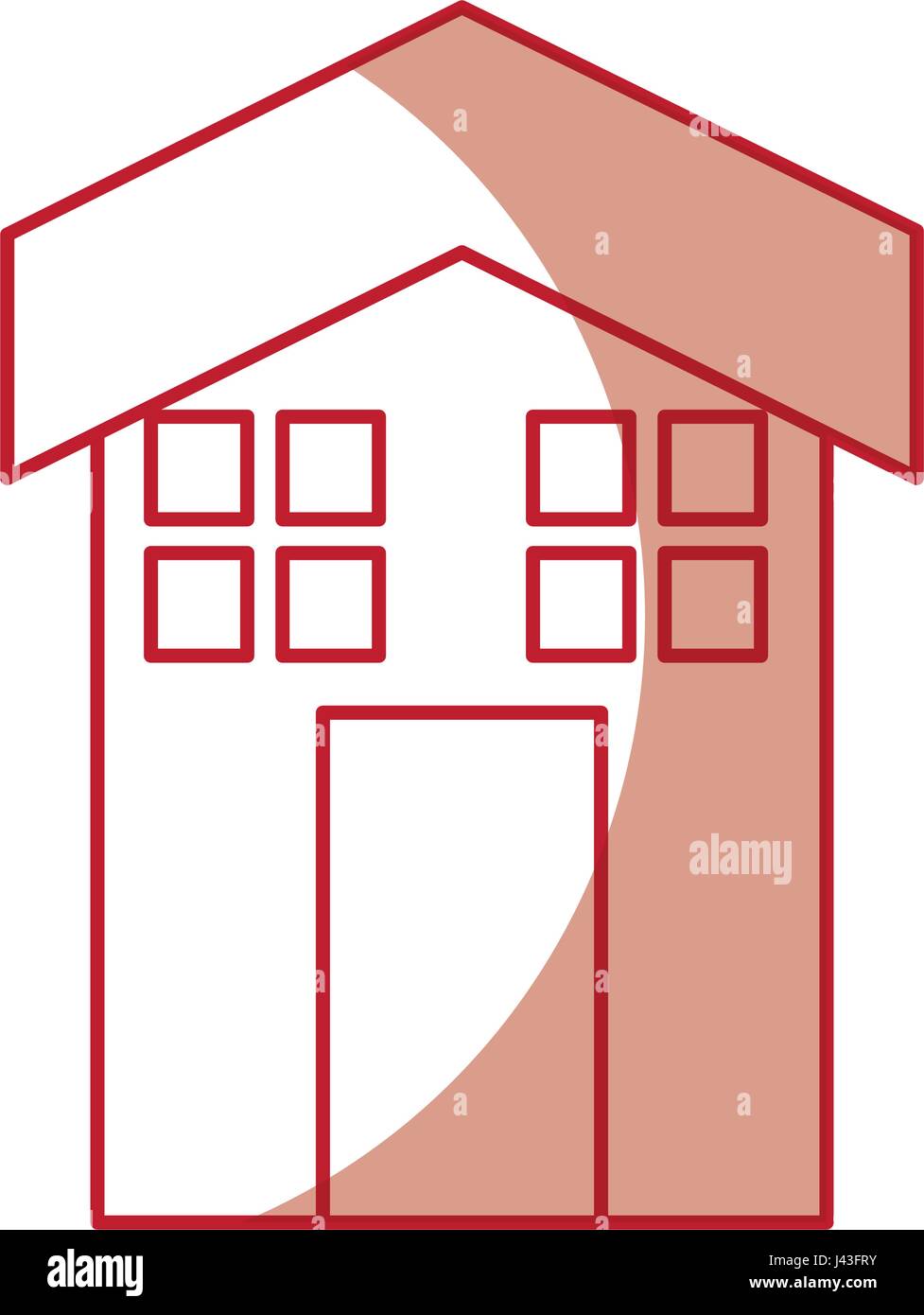 house exterior isolated icon Stock Vector Image & Art - Alamy
