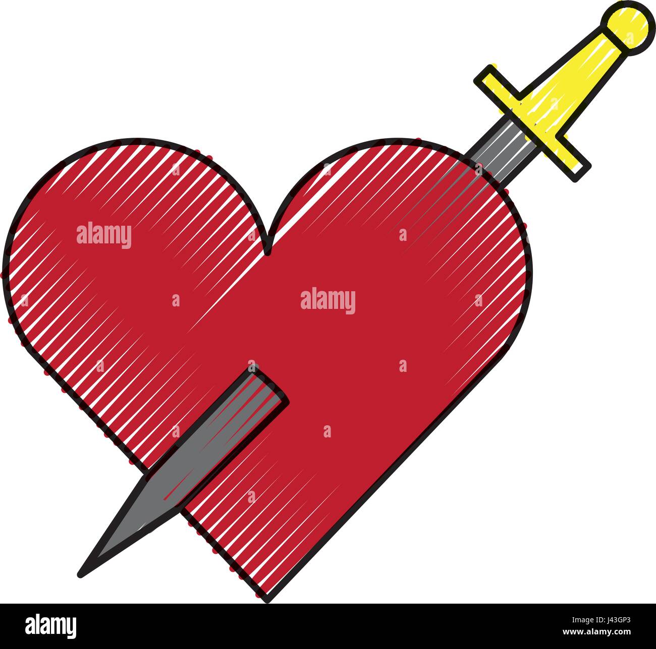 Heart With Sword