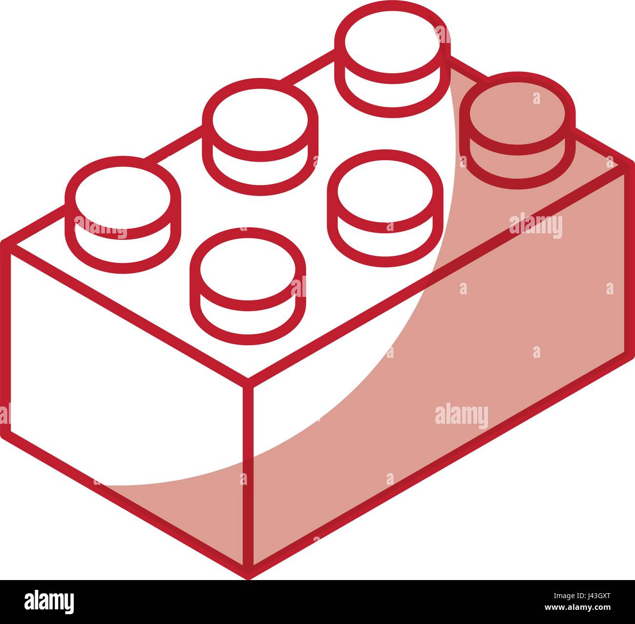 isometric block game piece Stock Vector Image & Art - Alamy