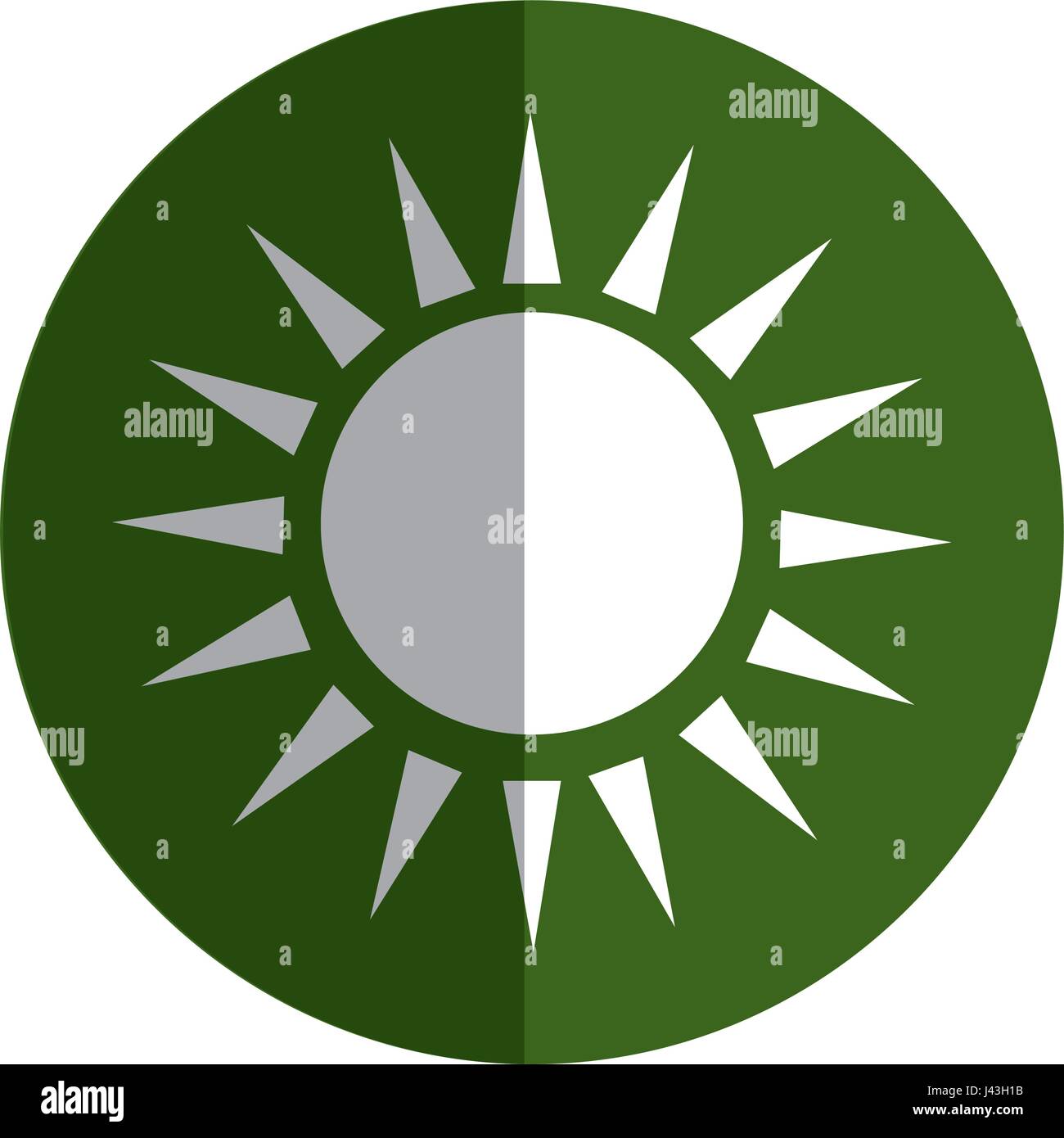 sun ecology symbol icon Stock Vector Image & Art - Alamy