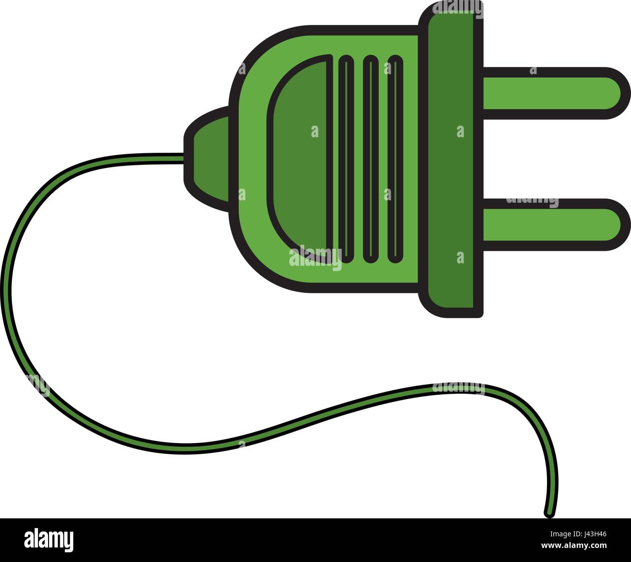 energy plug connection icon Stock Vector Image & Art - Alamy
