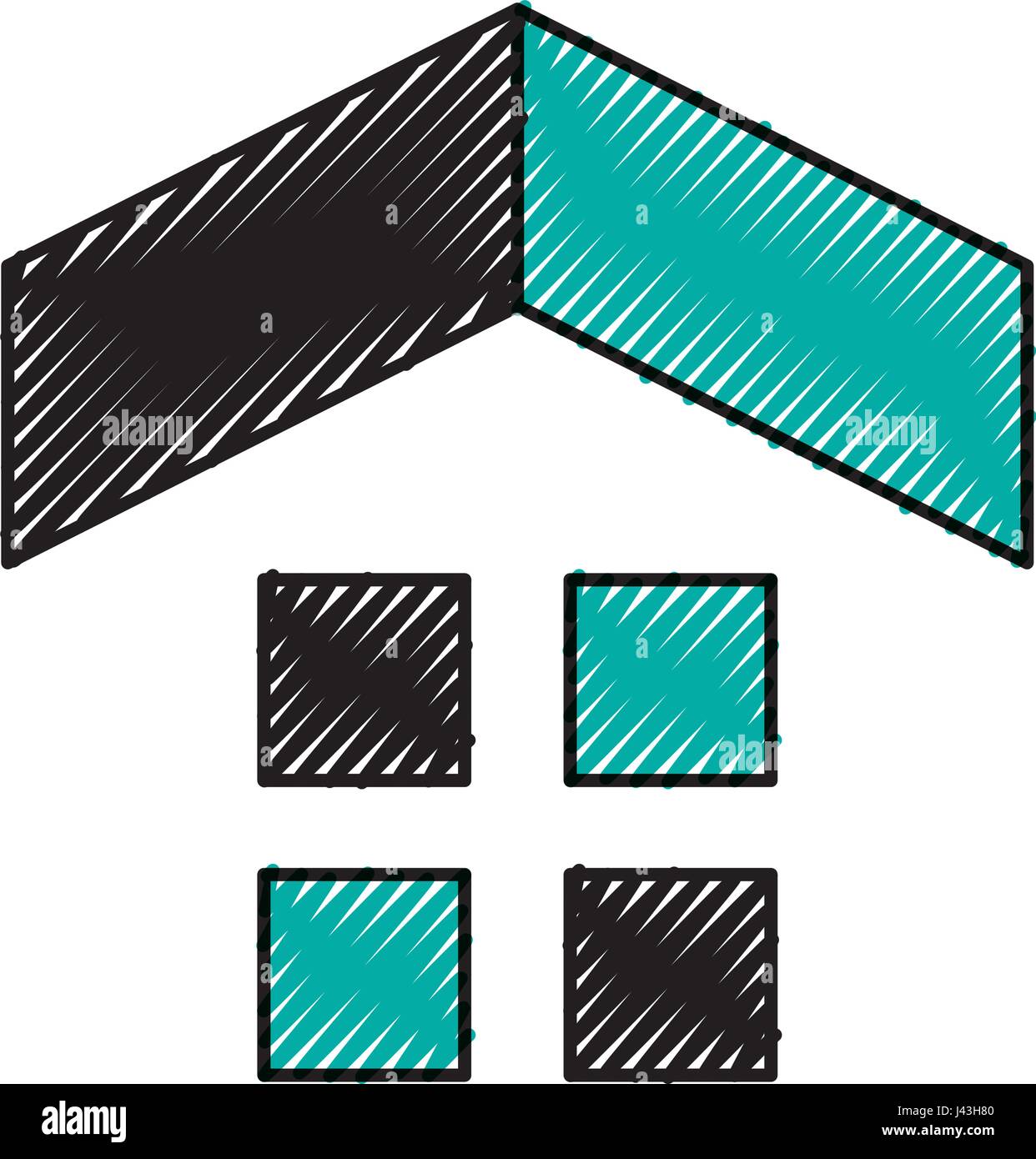 house exterior isolated icon Stock Vector Image & Art - Alamy