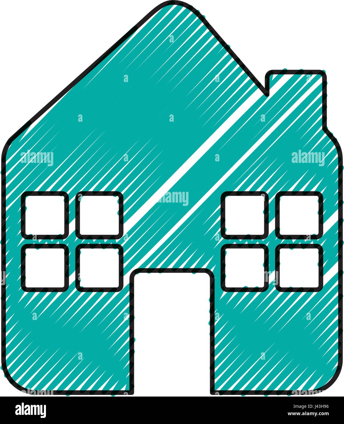 house exterior isolated icon Stock Vector Image & Art - Alamy