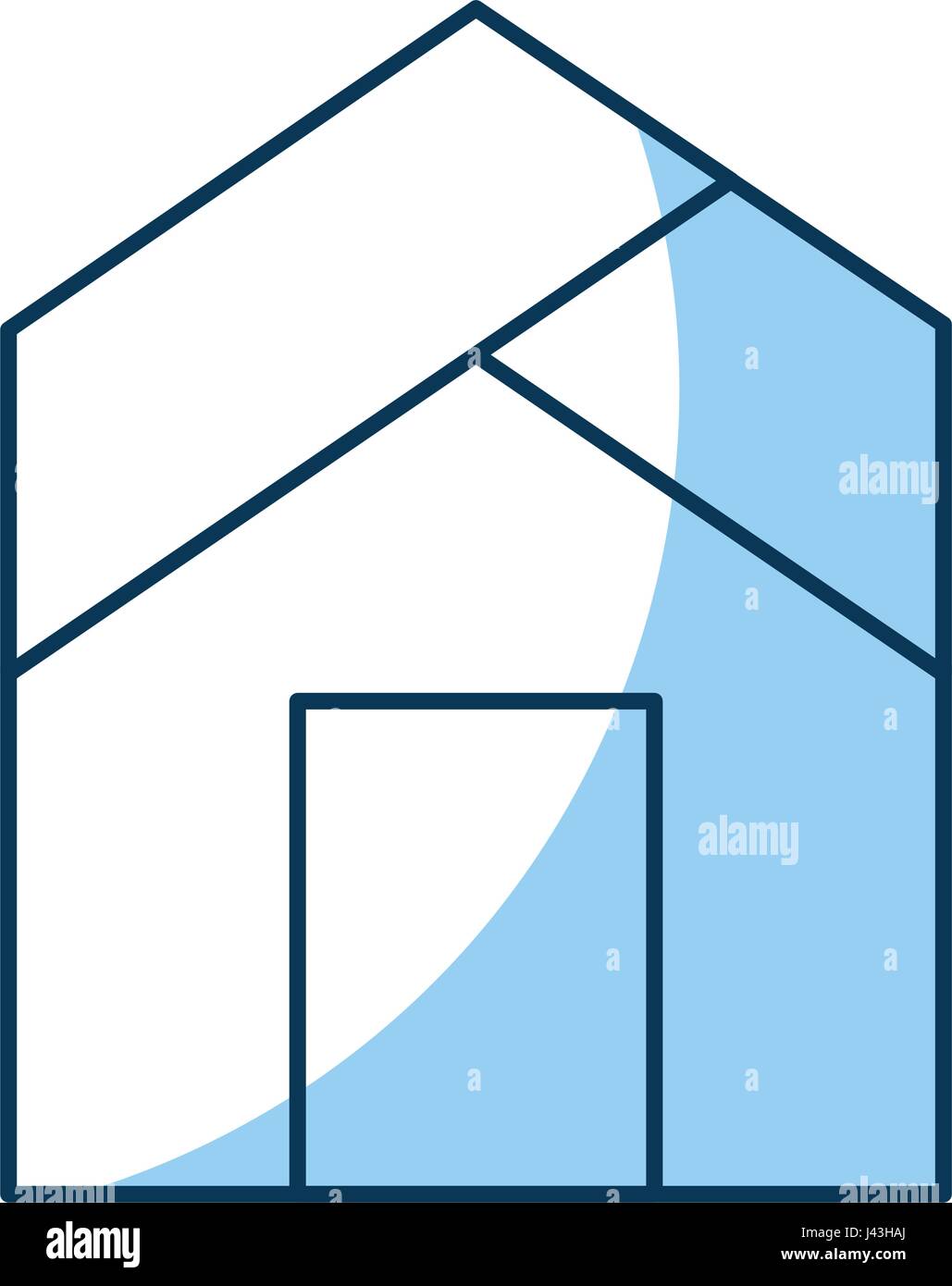 house exterior isolated icon Stock Vector Image & Art - Alamy