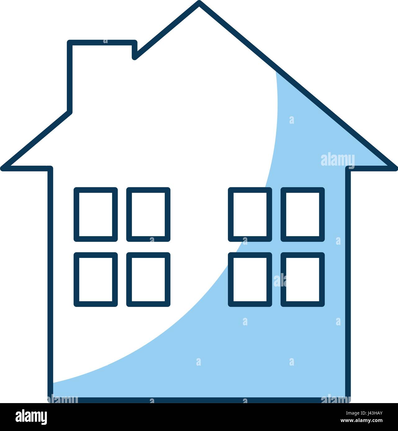 house exterior isolated icon Stock Vector Image & Art - Alamy