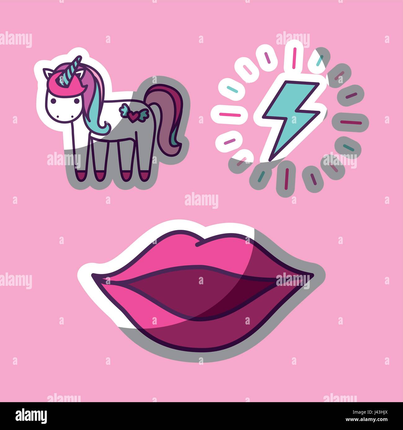 girly icon image Stock Vector Image & Art - Alamy