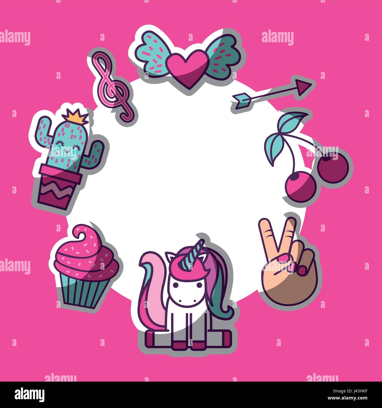girly icon image Stock Vector Image & Art - Alamy