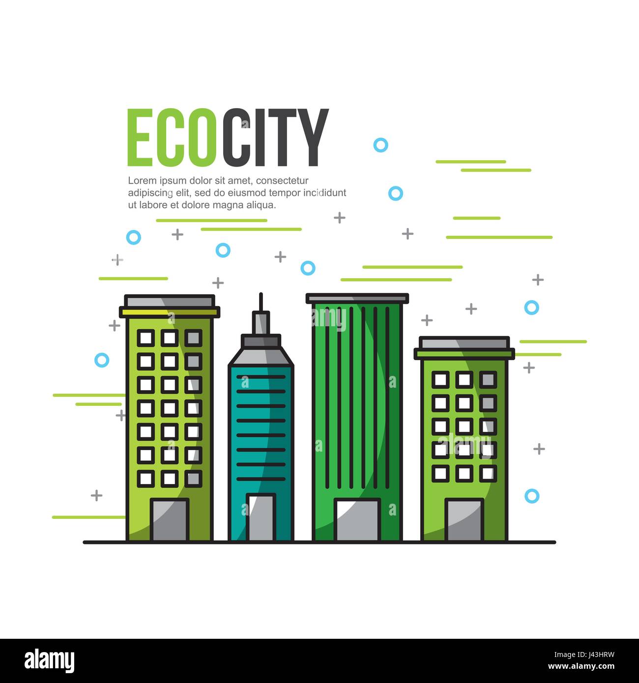eco city ecological related icons image Stock Vector Image & Art - Alamy