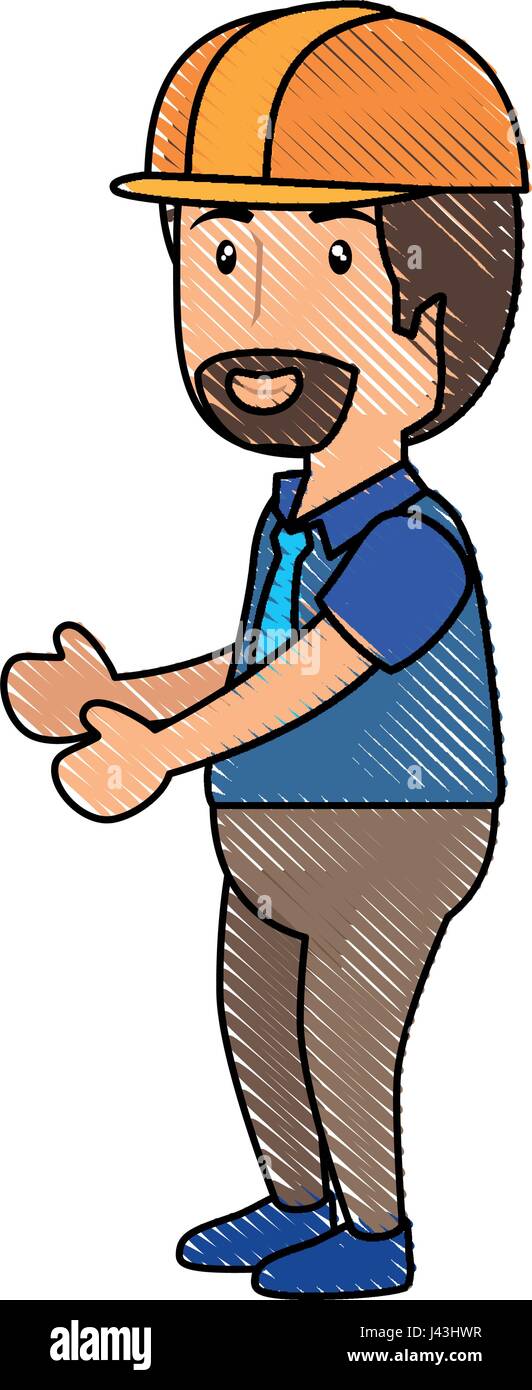 Overhead Worker Stock Vector Images - Alamy