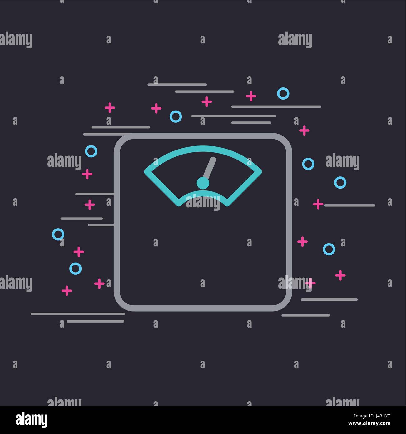 Standing scale Stock Vector Images - Alamy