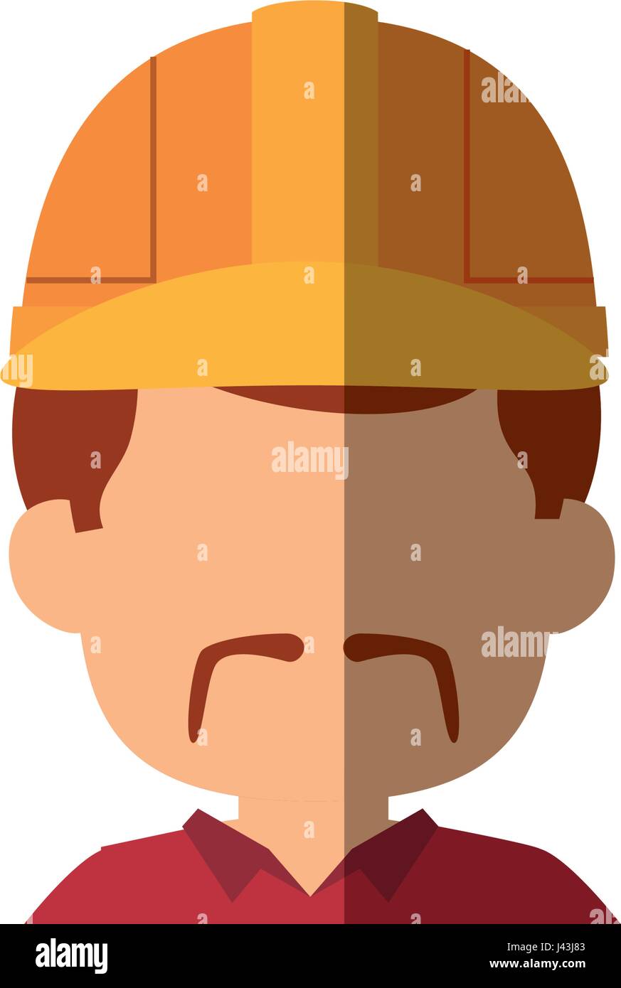 construction worker icon Stock Vector Image & Art - Alamy