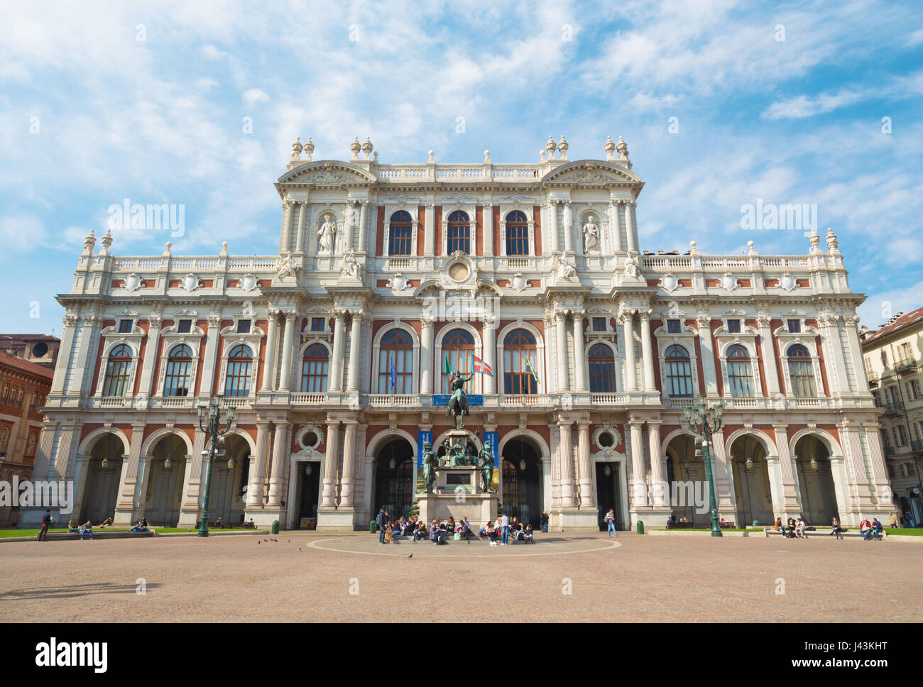 Palazzo carignano hi-res stock photography and images - Alamy