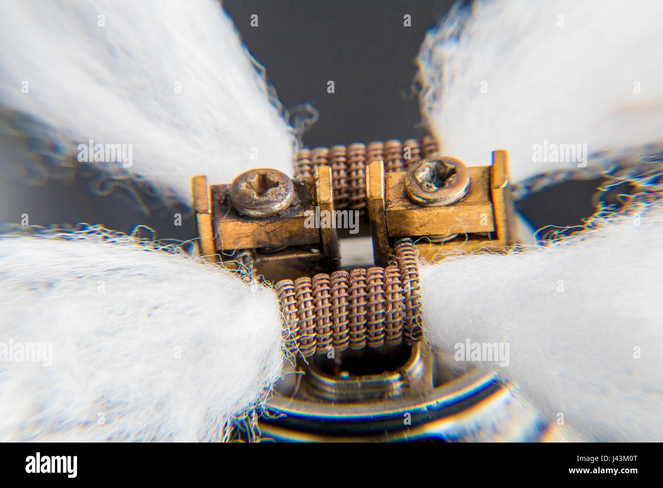 DIY RDA Dripper Coils Stock Photo - Alamy