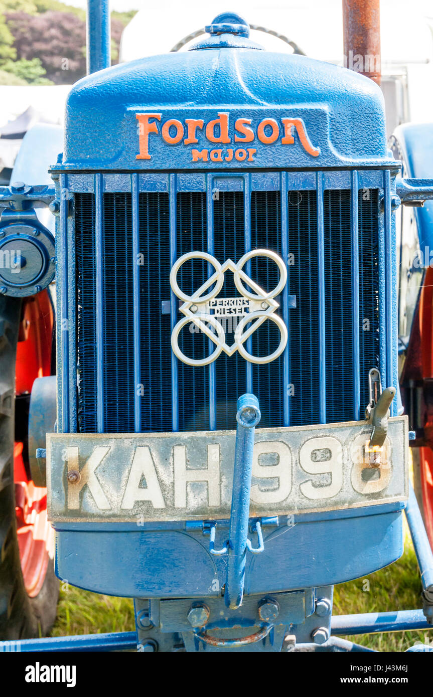 A Fordson E27N Major diesel tractor with a Perkins Diesel engine. Made ...