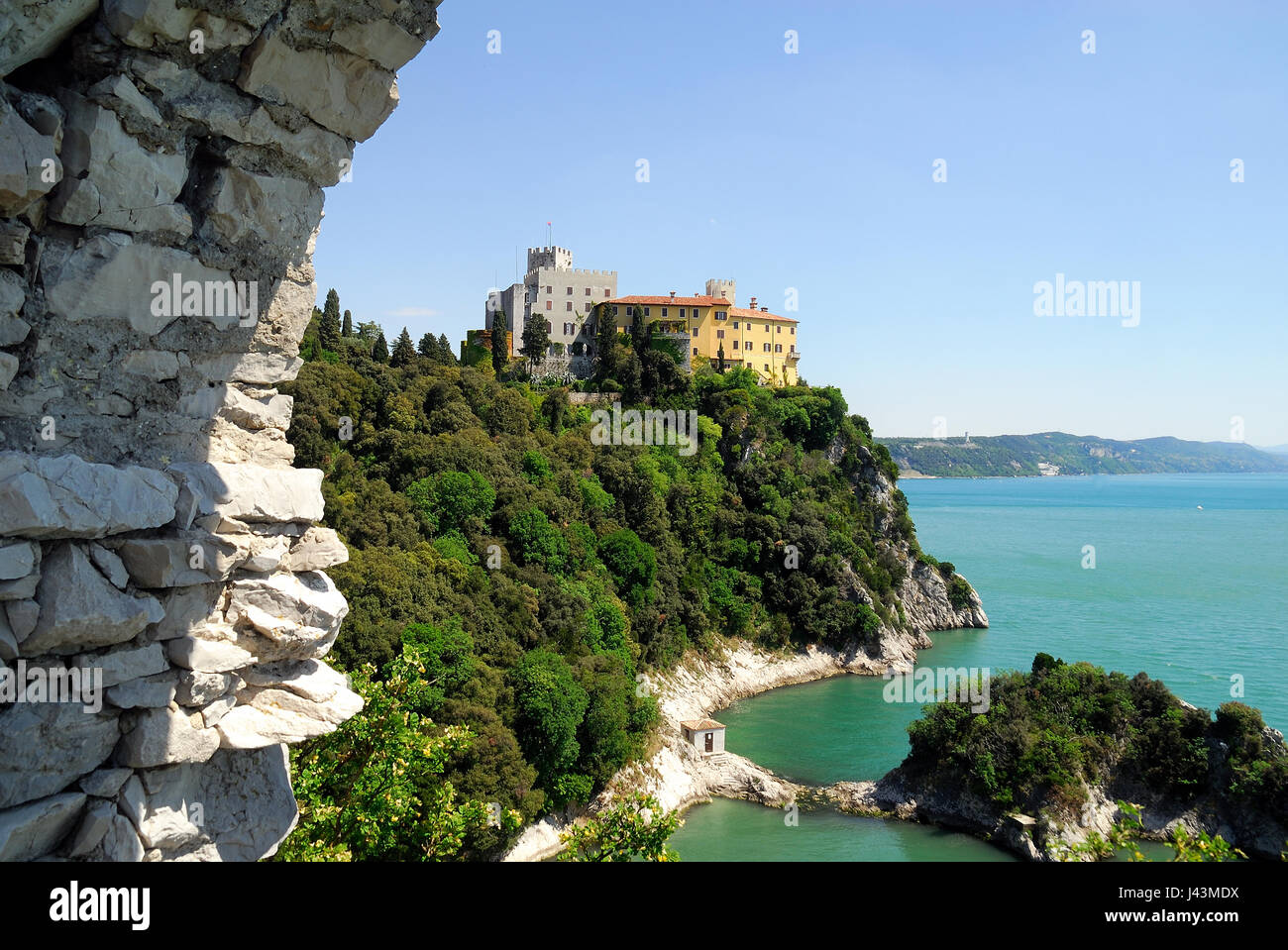 The castle of Duino, near Trieste Stock Photo - Alamy