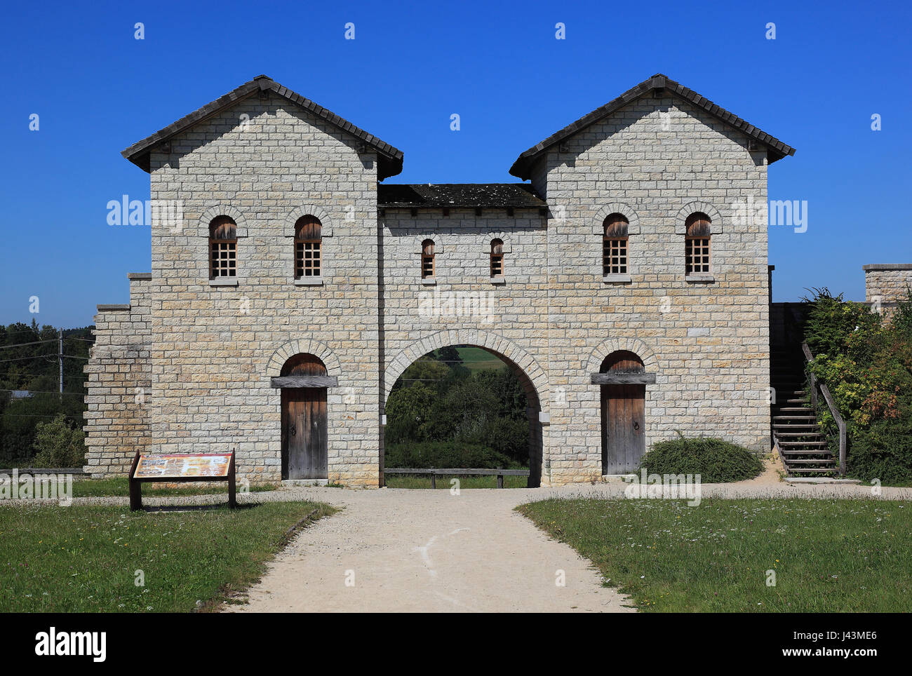 E upper germanic rhaetian limes hi-res stock photography and images - Alamy