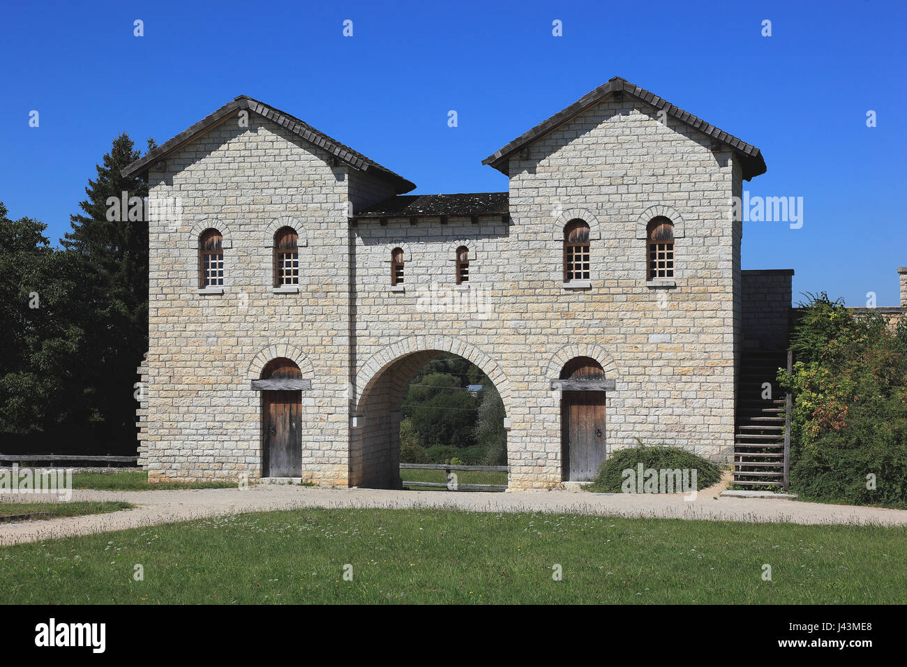 Roman fort at Weissenburg, Kastell Weissenburg, Biriciana in ancient ...
