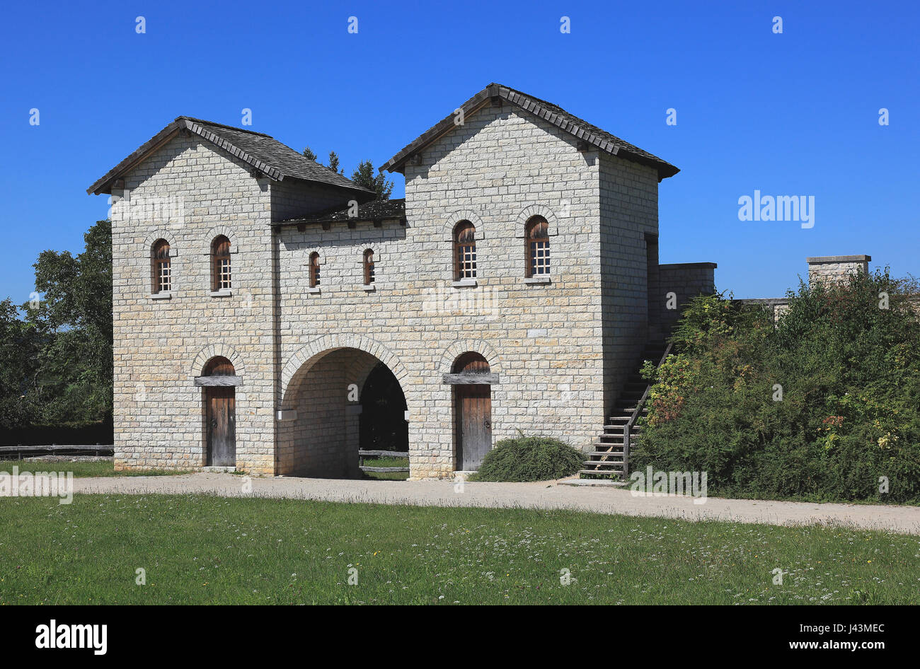 Roman castellum hi-res stock photography and images - Alamy
