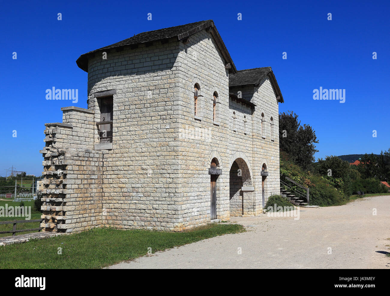 Roman fort at Weissenburg, Kastell Weissenburg, Biriciana in ancient ...