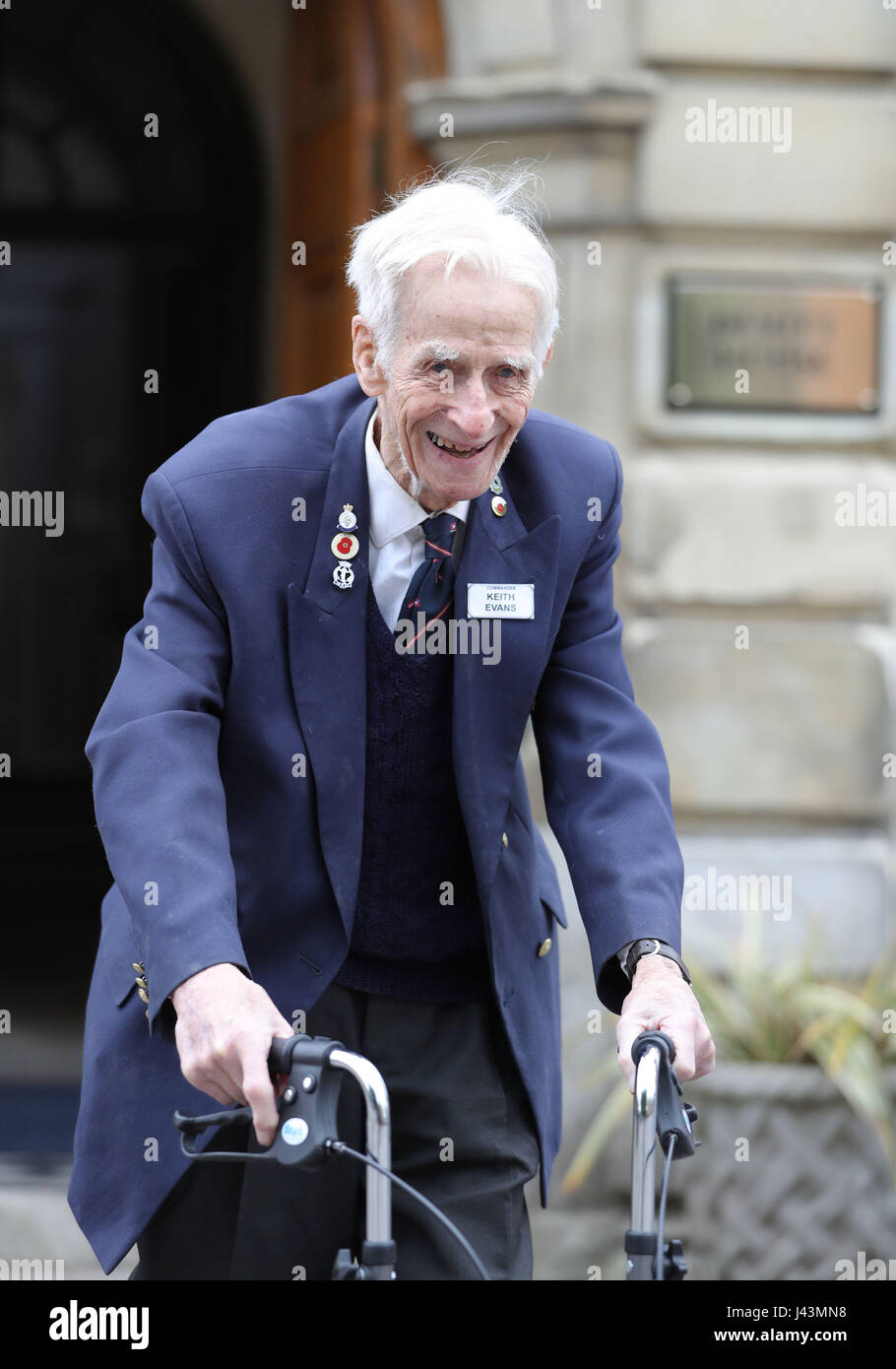 Keith Evans, who met the Duke of Edinburgh during his visit to Pangbourne College in Berkshire ...
