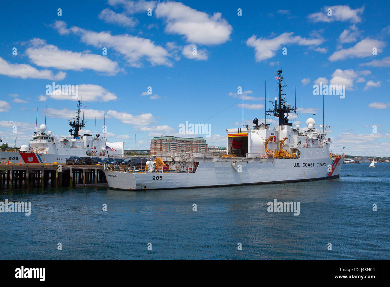 Boston, Massachusetts, USA - July 7, 2016 : United States Coast Guard ...