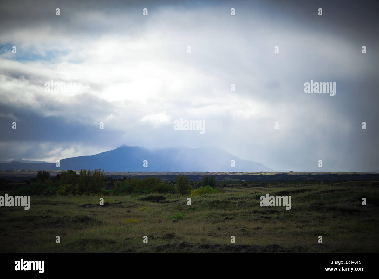 Awesome and beautiful landscape with light and shadow in Iceland. Realy ...