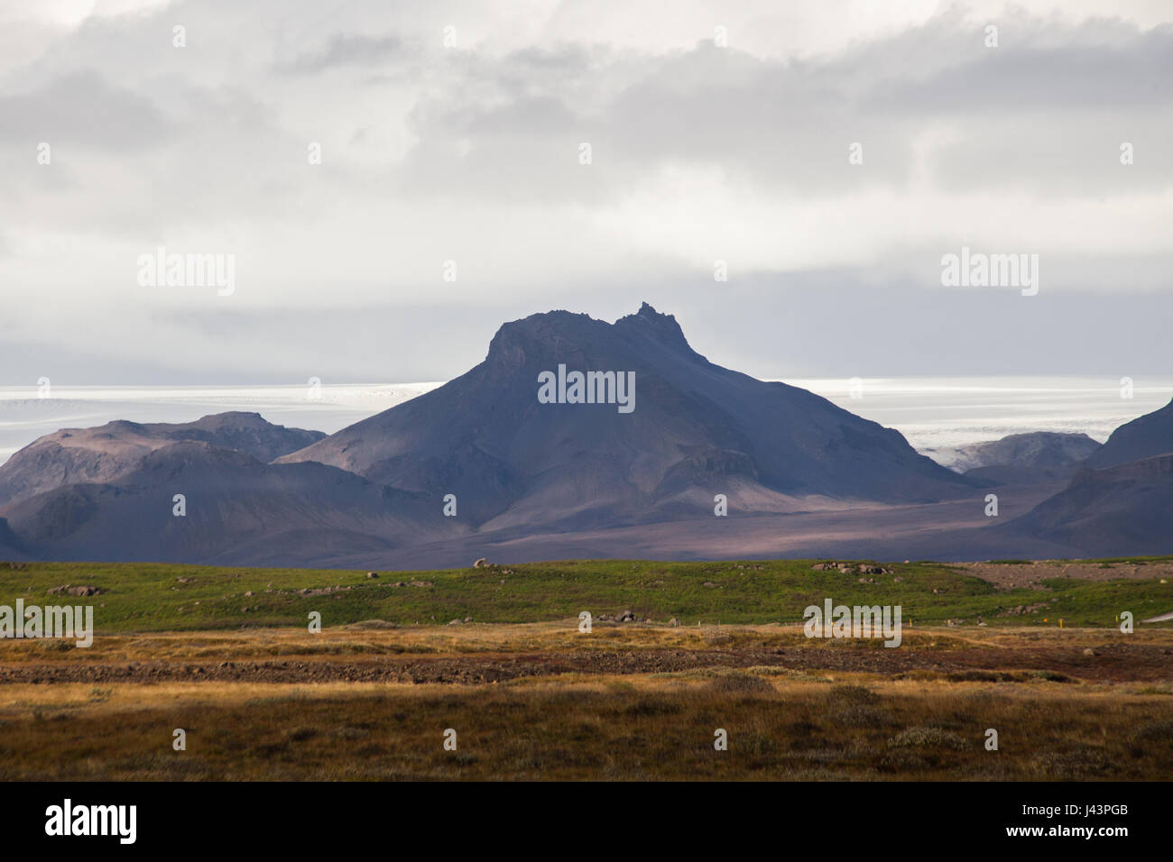 Awesome and beautiful landscape with light and shadow in Iceland. Realy ...