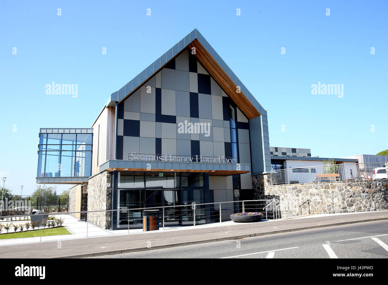 A general view of the new centre in Bellaghy, dedicated to Seamus ...