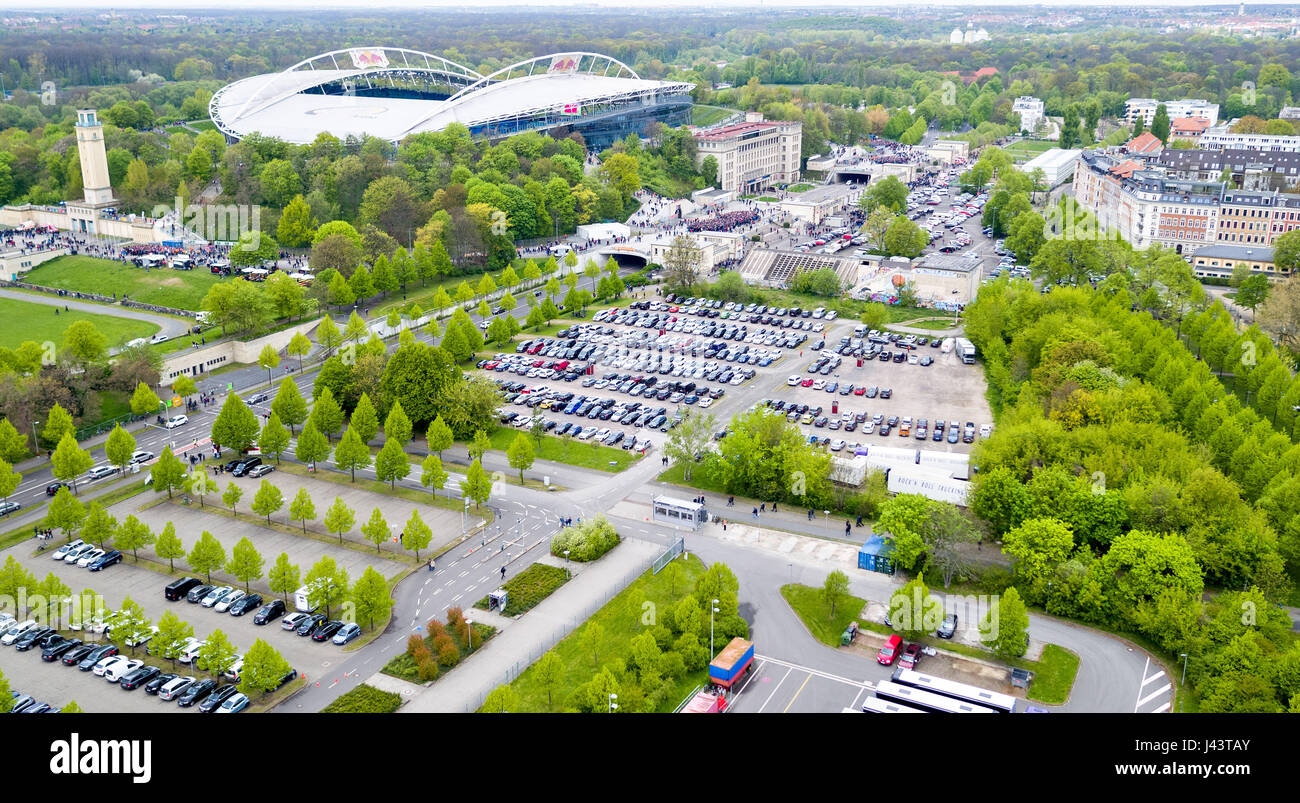 Leipzig, Germany. 29th Apr, 2017. FILE - The Red Bull Arena and the ...