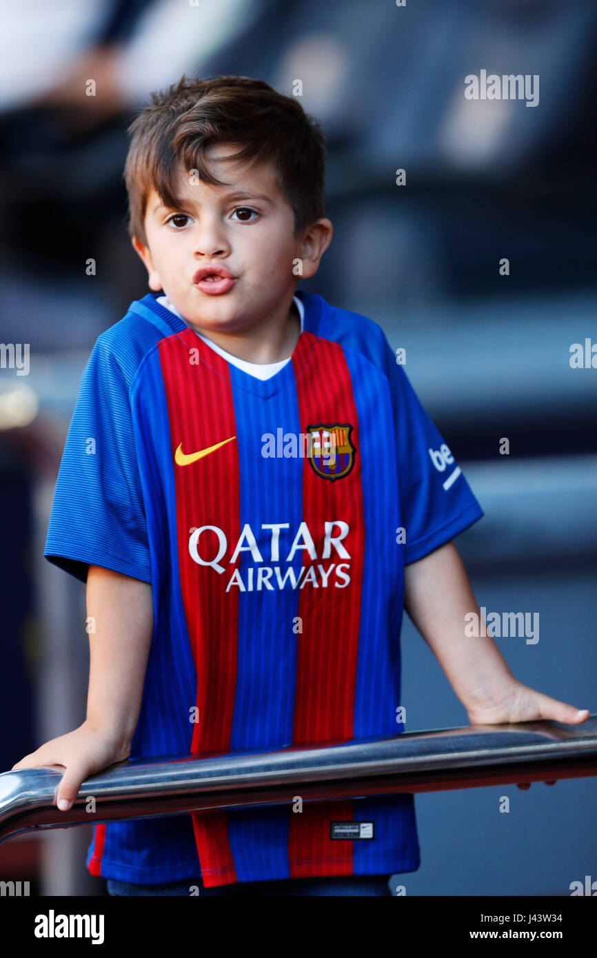 Barcelona, Spain. Credit: D. 6th May, 2017. Lionel Messi's son ...
