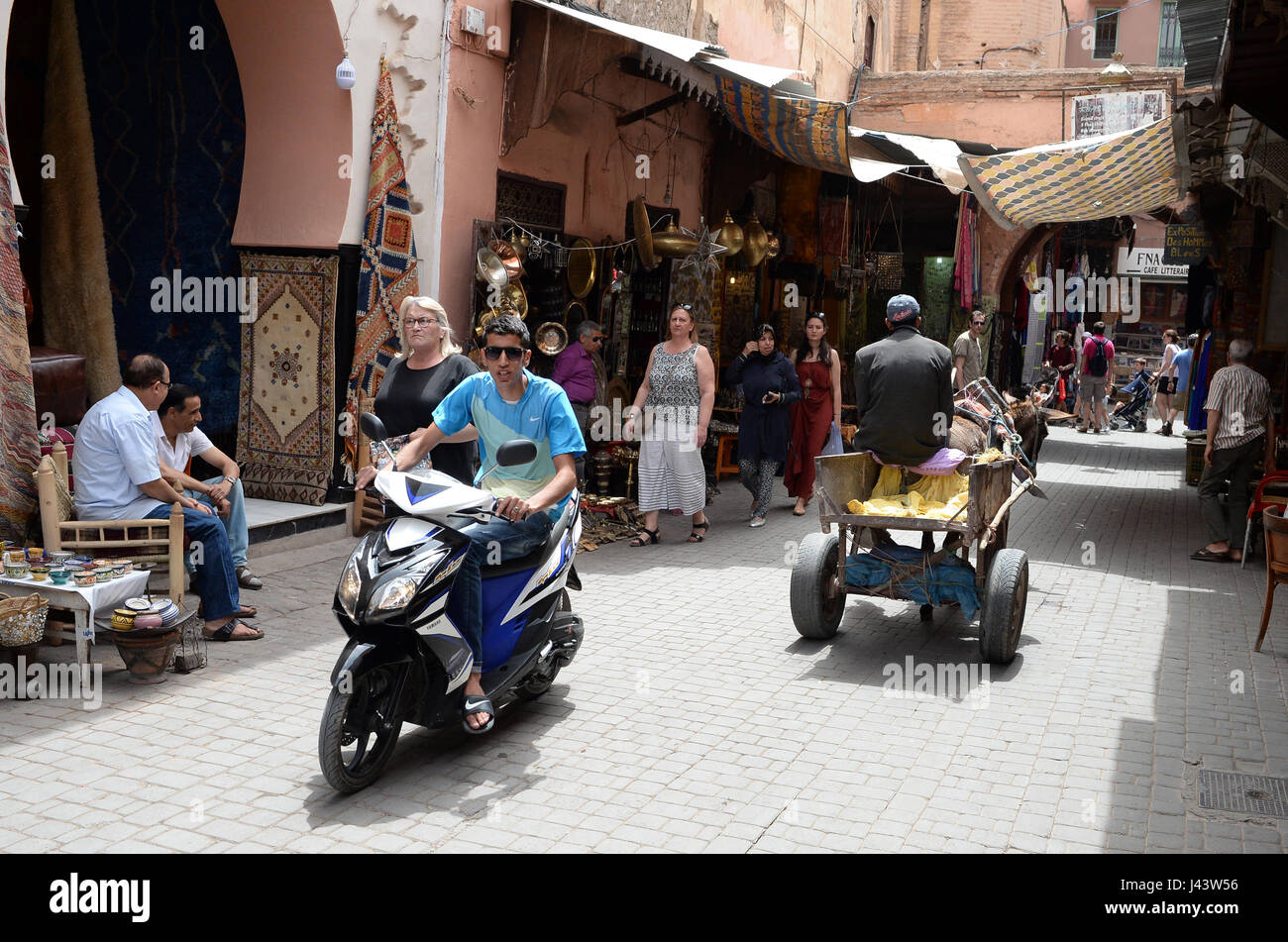 Old man donkey cart on hi-res stock photography and images - Alamy