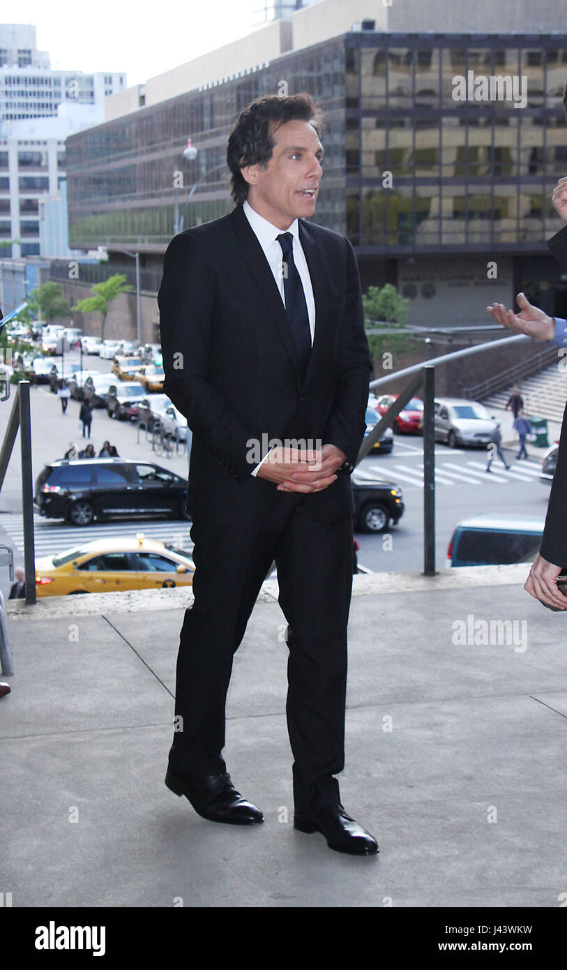 New York, USA. 8th May, 2017. Ben Stiller attend 44th Chaplin Award ...