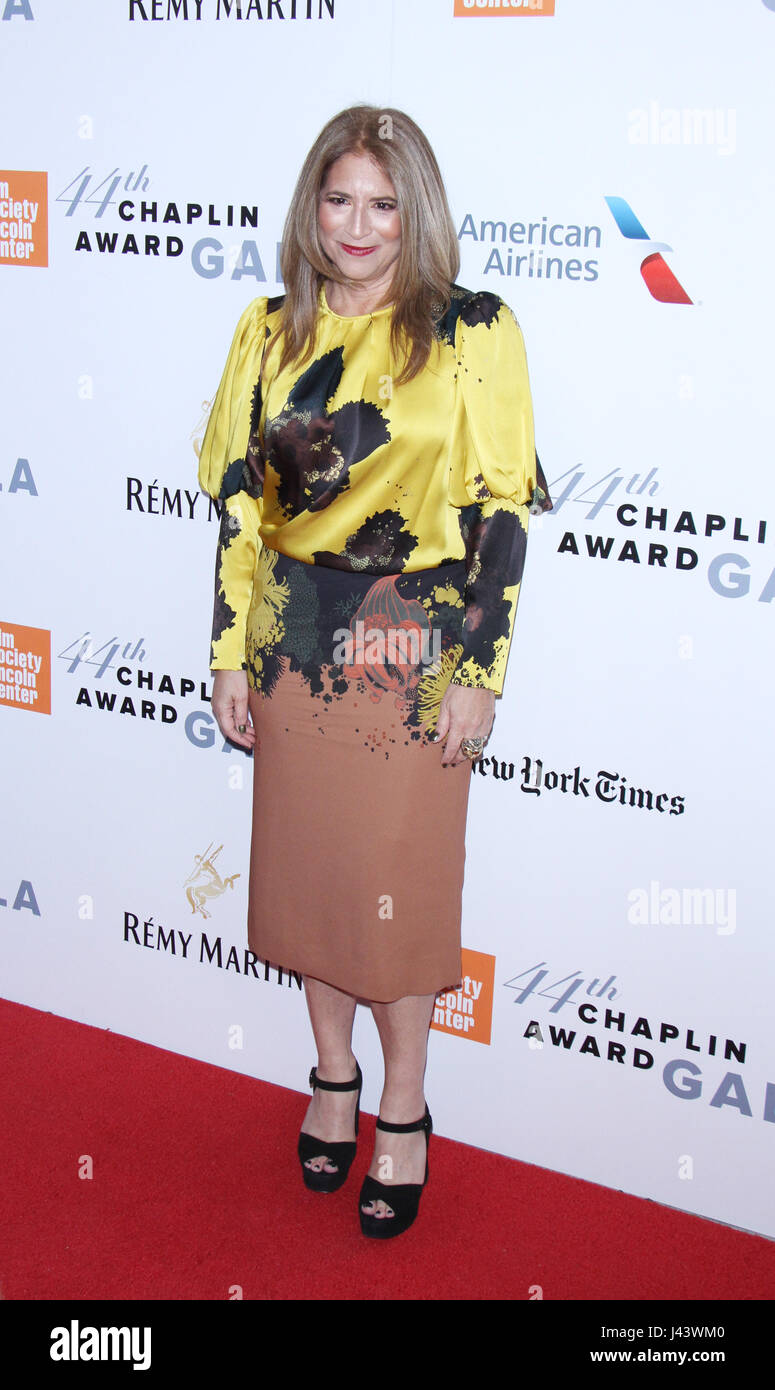 New York, USA. 8th May, 2017. Ann Tenenbaum attend 44th Chaplin Award ...