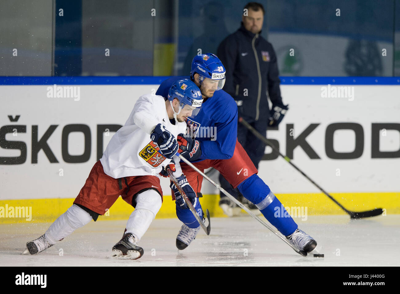 Training session Czech Republic national team, the Ice Hockey World ...